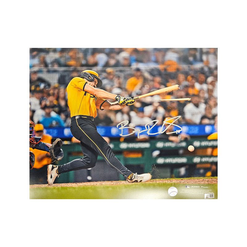 Bryan Reynolds Signed Broken Bat 16x20 Photo — TSEShop