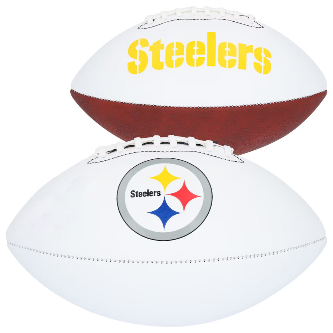 Pre-Sale: Rocky Bleier Signed Pittsburgh Steelers White Logo Football ...