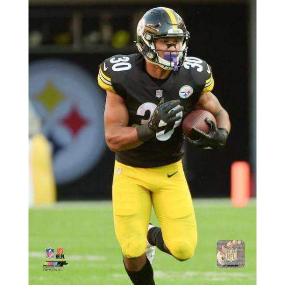 James Conner Running In Black Unsigned 8X10 Photo — TSEShop