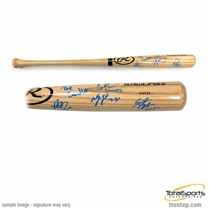 The Sandlot Cast Signed Blond Baseball Bat — TSEShop